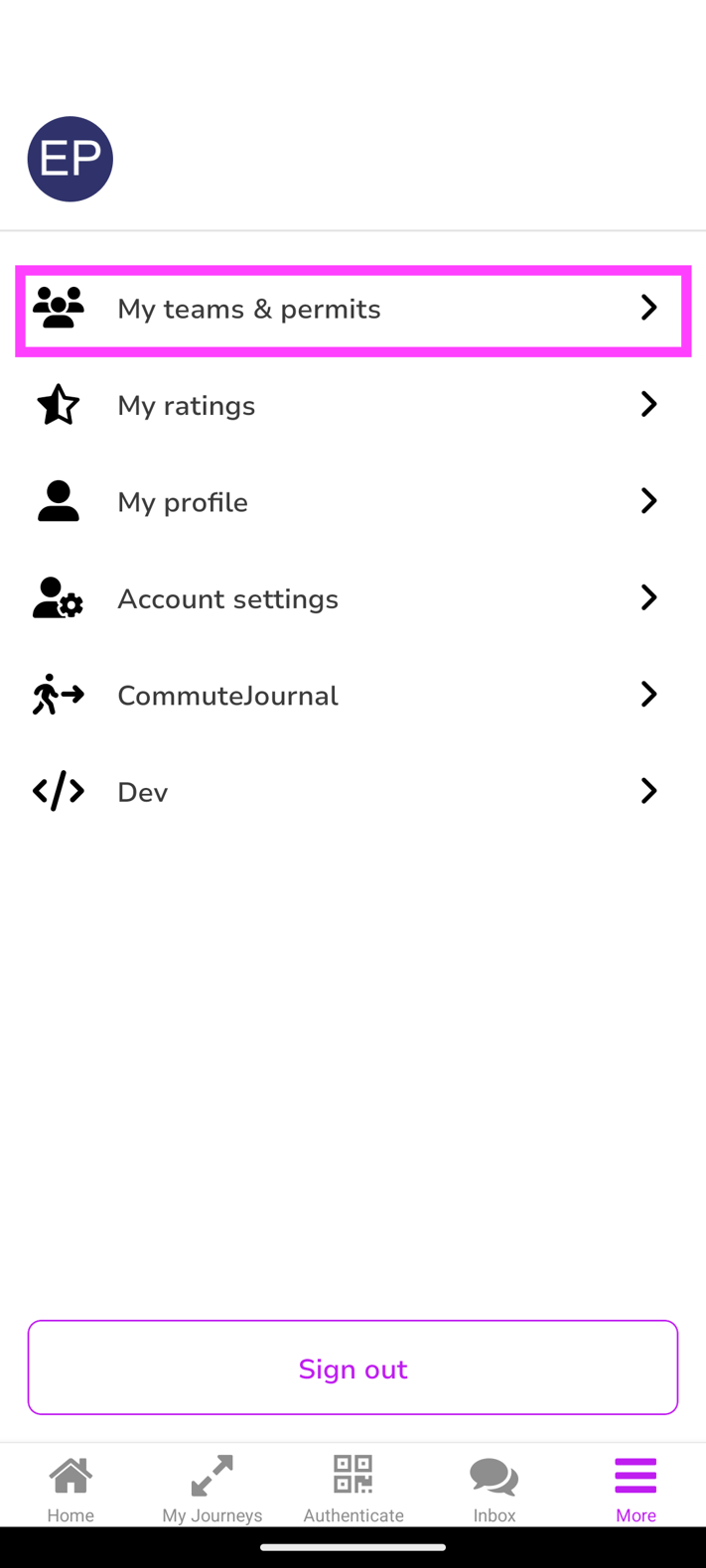 View and share your Liftshare permit on the Mobilityways app