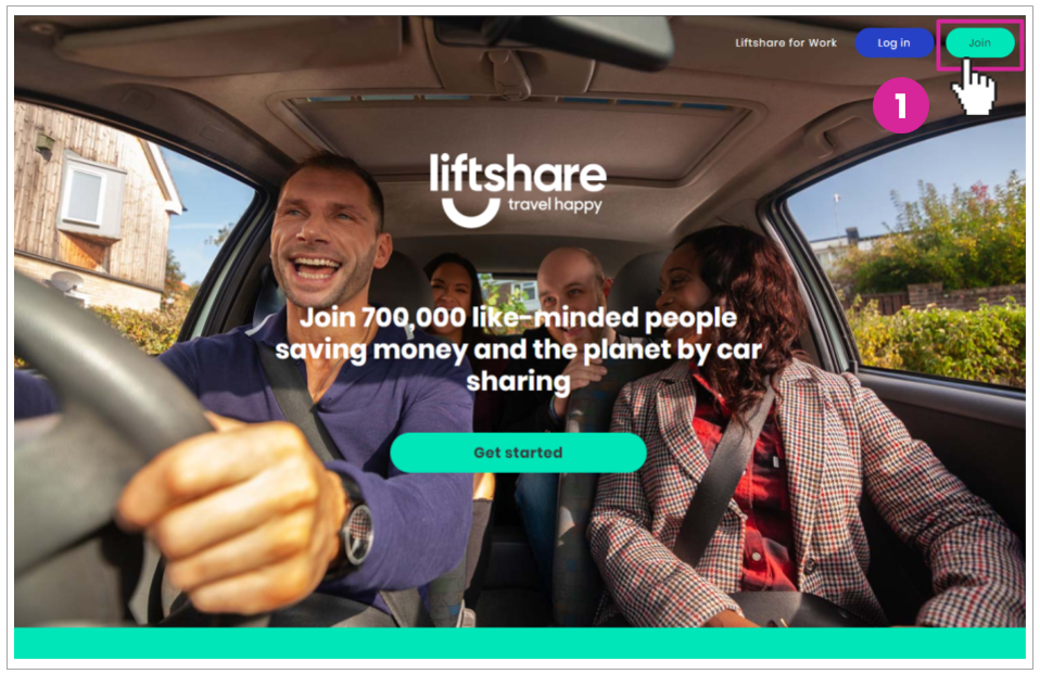 How to join a Liftshare Corporate Community